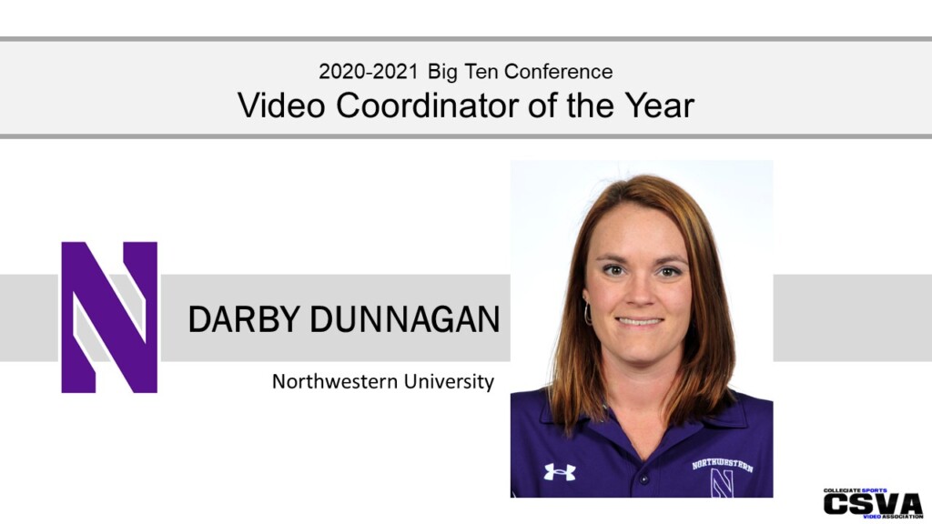 NORTHWESTERN’S DARBY DUNNAGAN NAMED THE BIG TEN CONFERENCE VIDEO ...